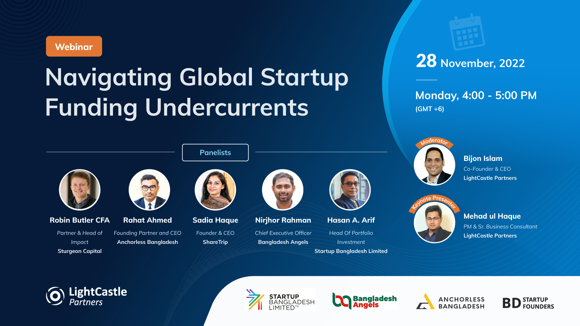 Webinar Navigating Global Startup Funding Undercurrents